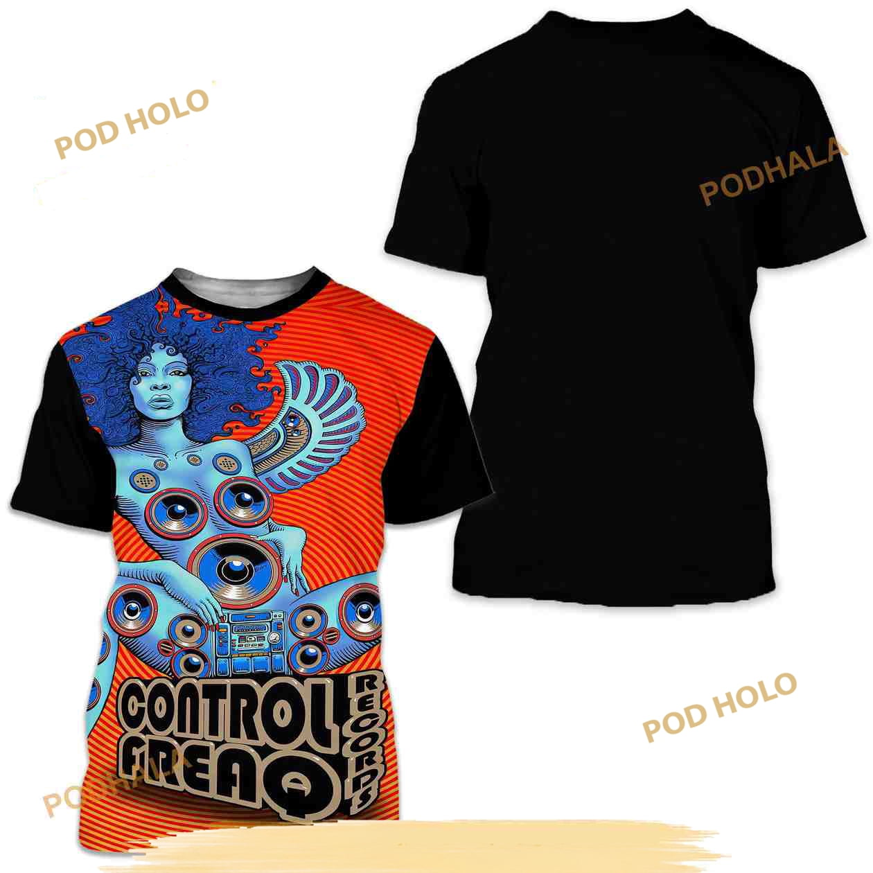 Erykah Badu 3D Shirt - Walmart.com