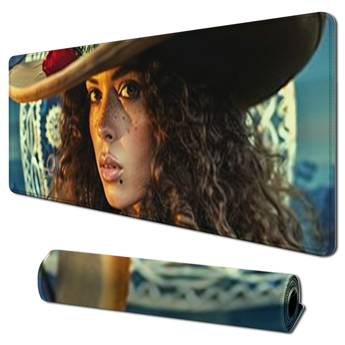 Erykah Badu Gaming Mouse Pad Non Slip Rubber Stitched Edges Mice Pads ...