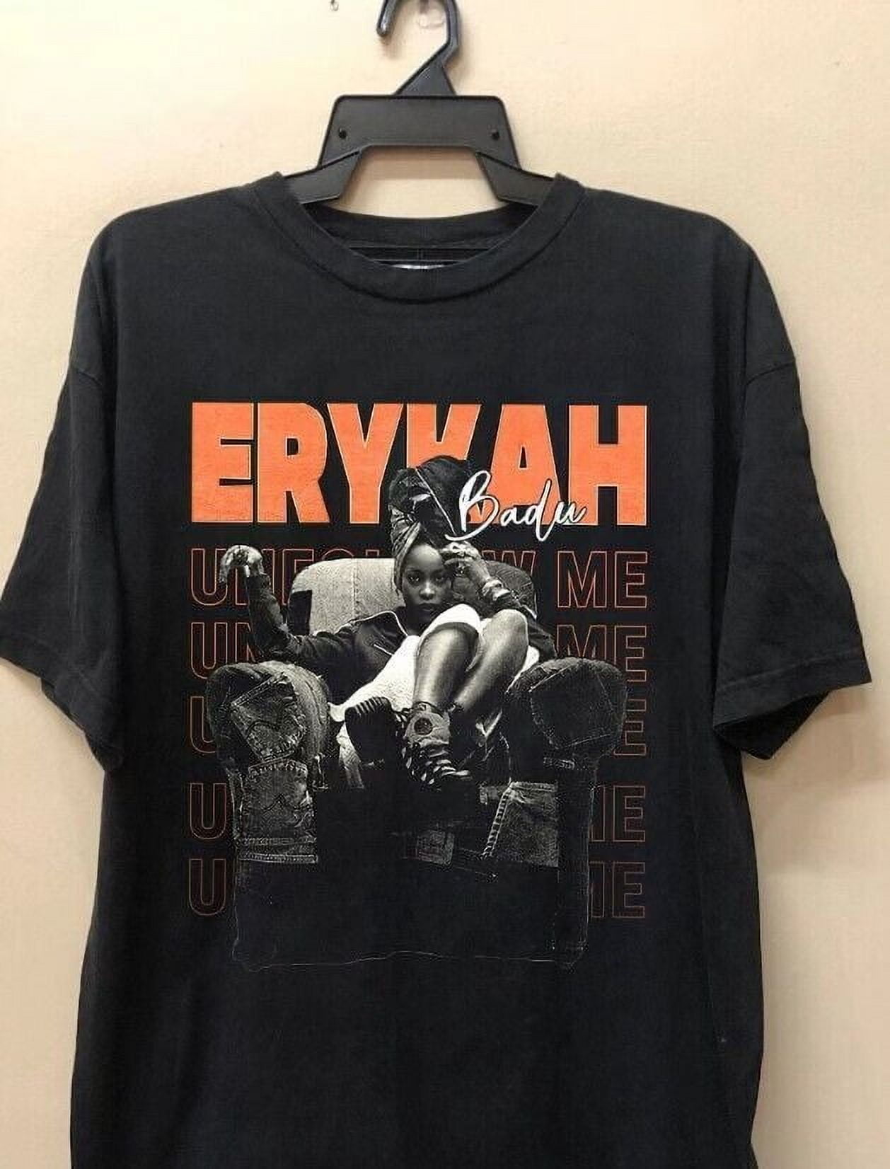 Erykah Badu Graphic Tour shirt,Erykah Badu Shirt Short Sleeve Shirt ...