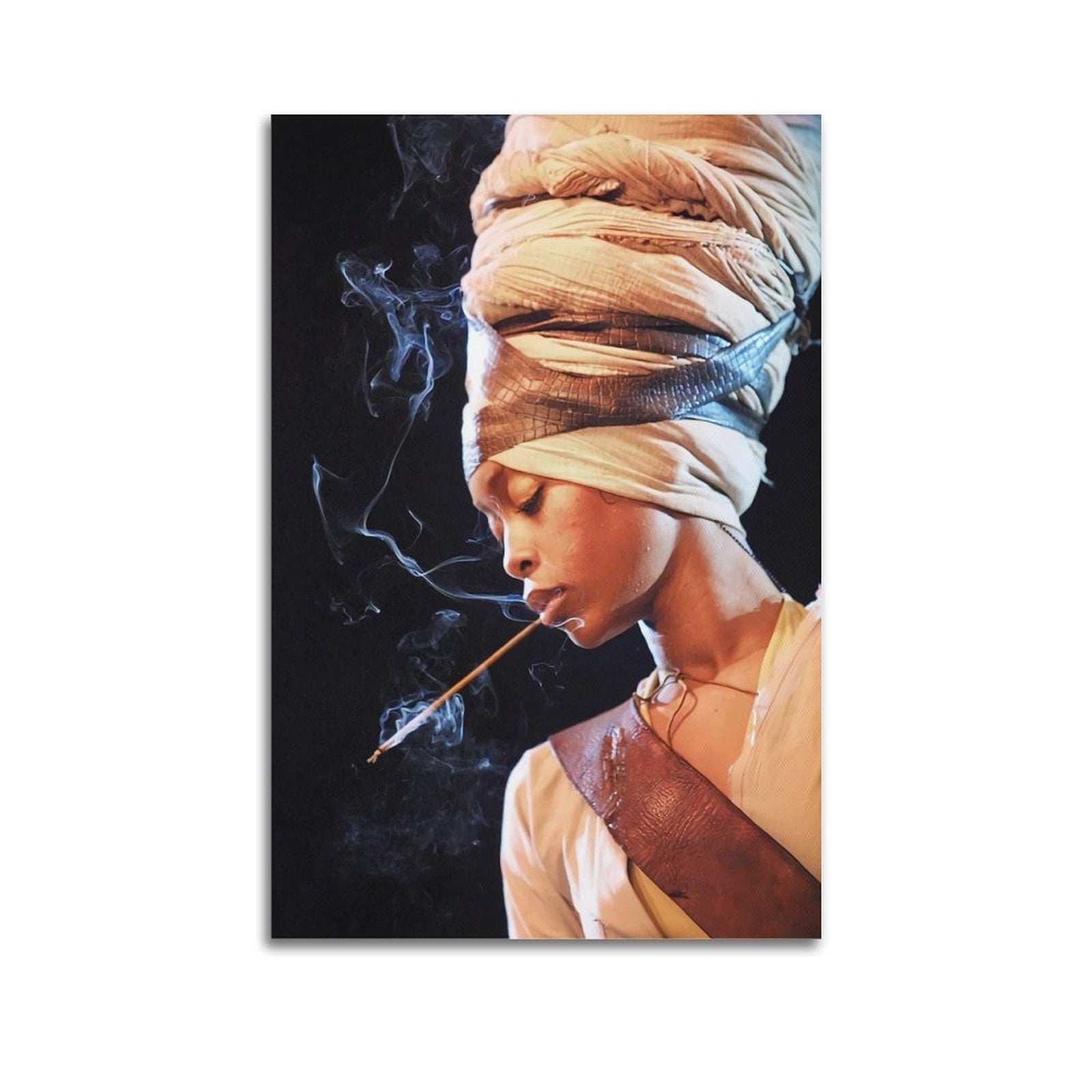Erykah Badu Poster Wall Art Canvas Aesthetic Music And Movies ...