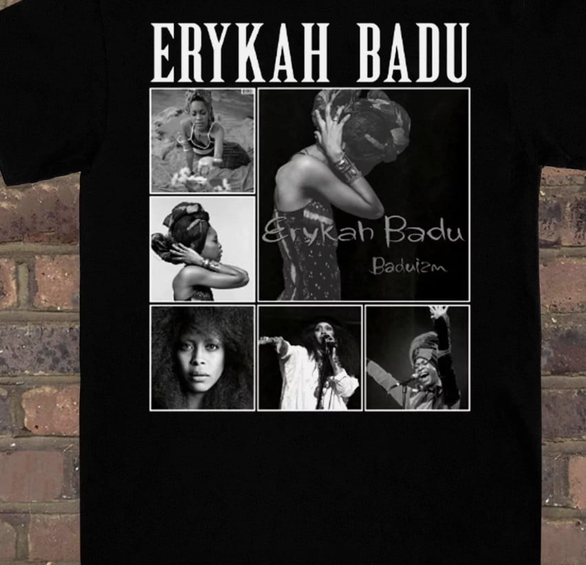 Erykah Badu World Country Music Unisex S-235XL Shirt - Walmart.com