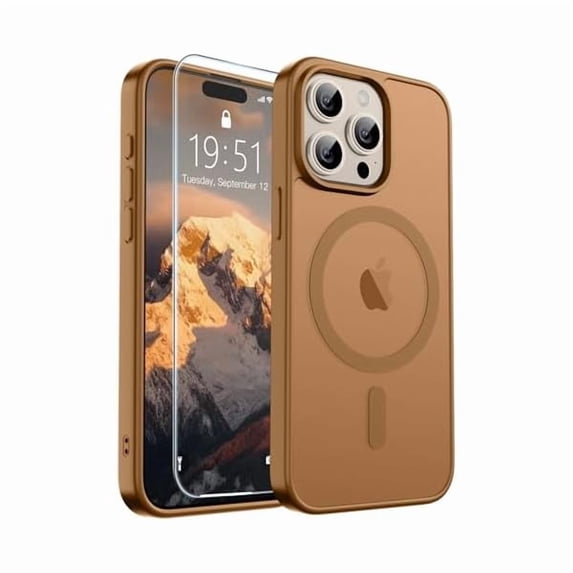 Eryueer Magnetic for iPhone 15 Pro Max Case Translucent Matte ...