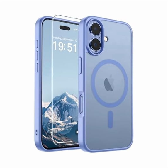 Eryueer Magnetic for iPhone 17 Case Translucent Matte Shockproof with ...
