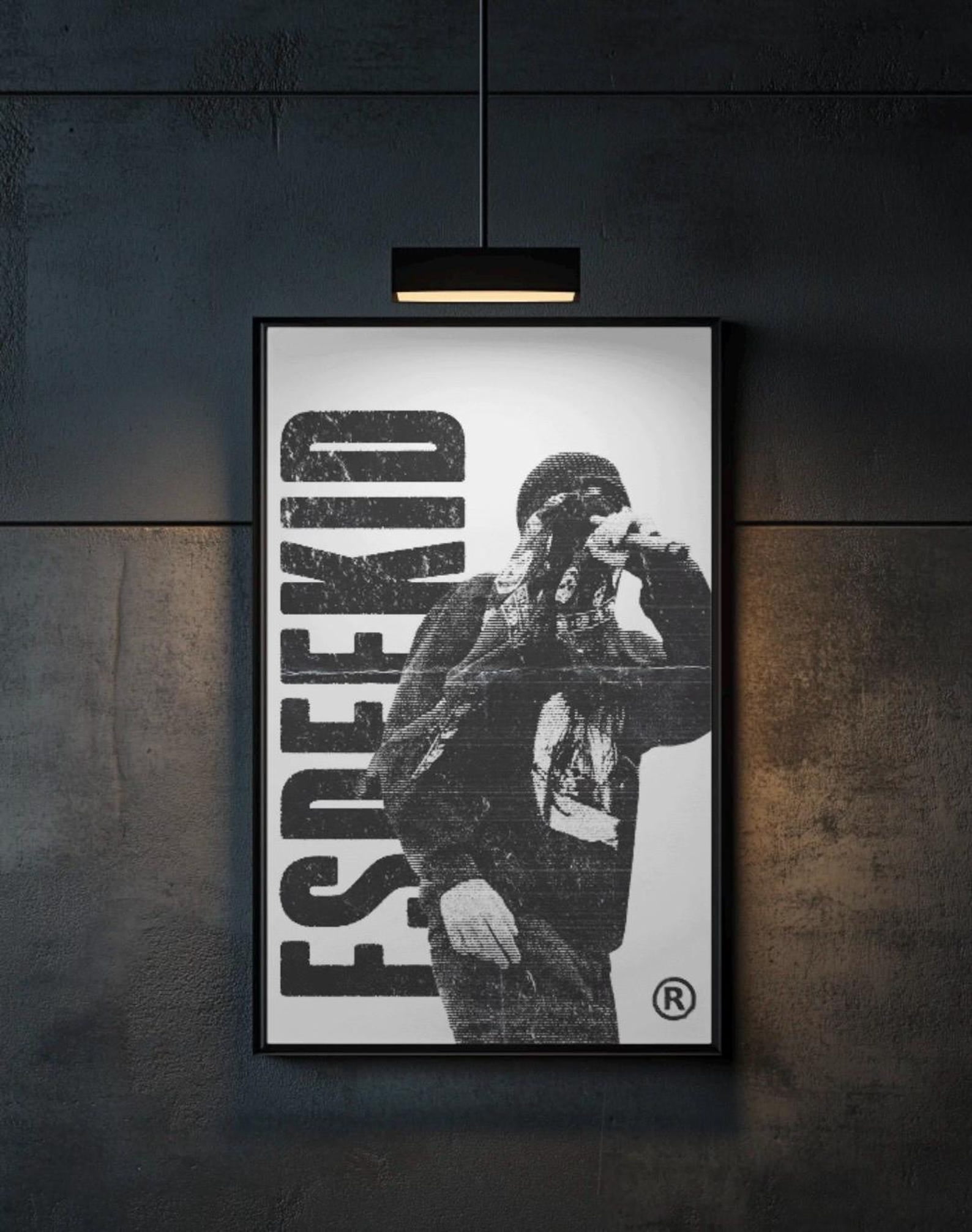EsDeeKid Music Poster , Minimal Urban Wall Art Size 24x36 Unframed ...