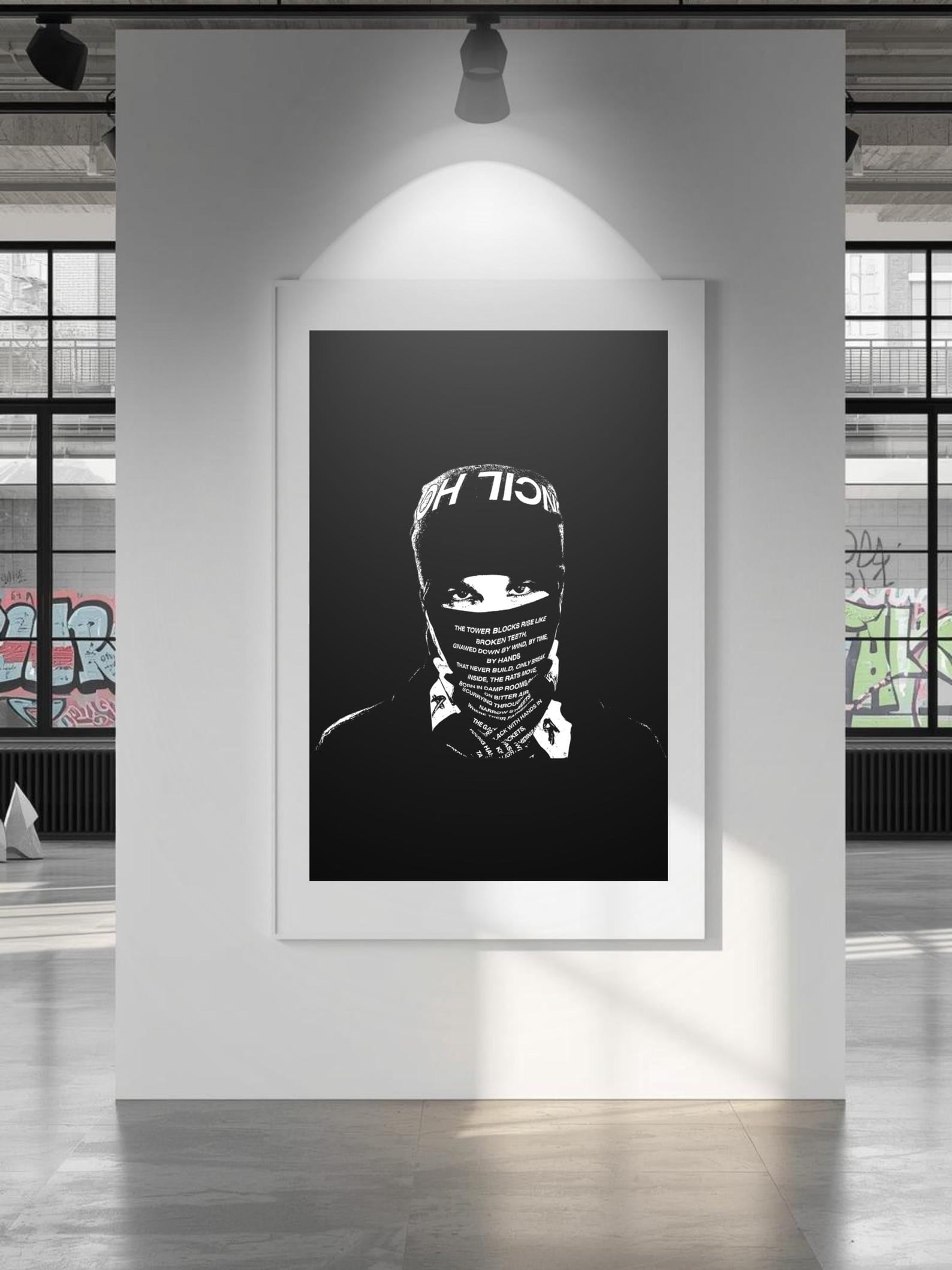 EsDeeKid Poster - Music Room Decoration, Minimalist Urban Style Art ...