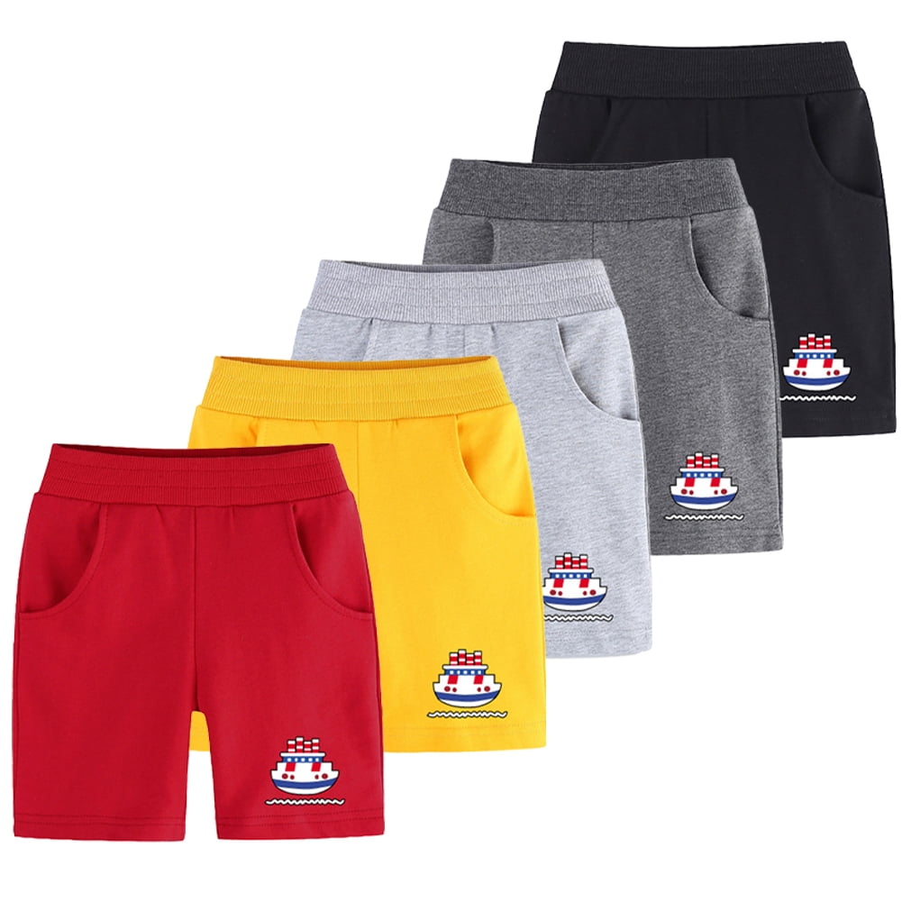 Esaierr 1-9T Boys Girls Cotton Shorts Summer Casual Five Trousers ...