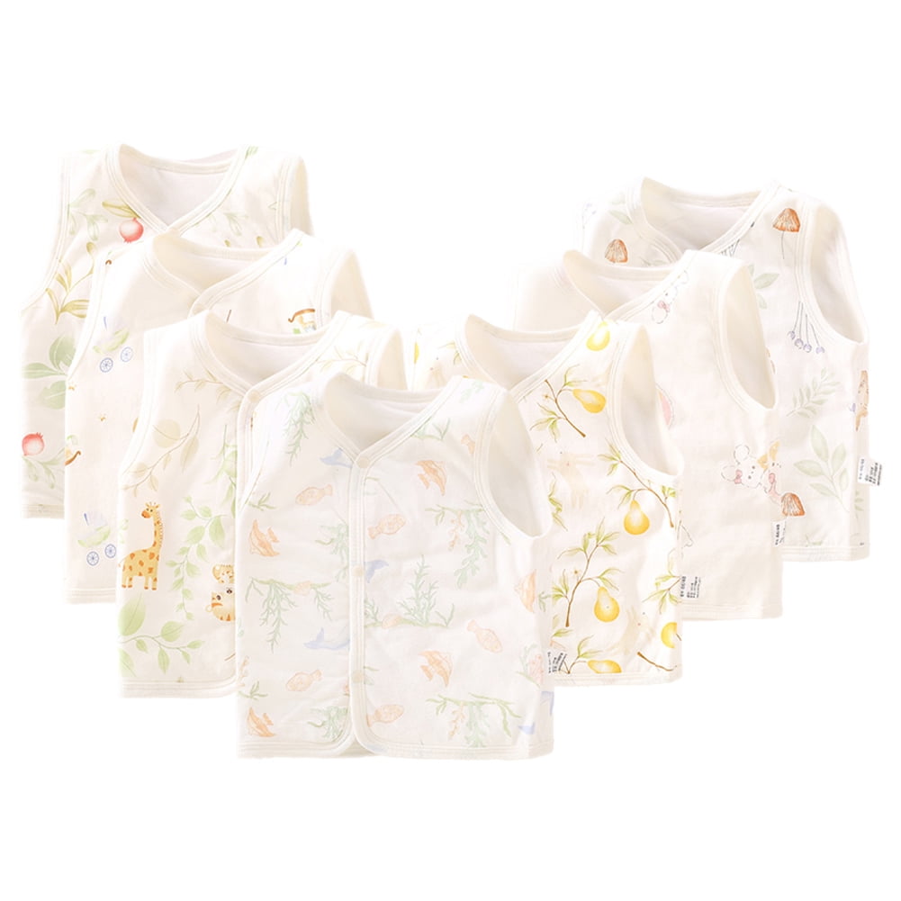 Esaierr 3M-3Y Toddler Boys Girls V-Neck Tank Early Spring Fallow ...
