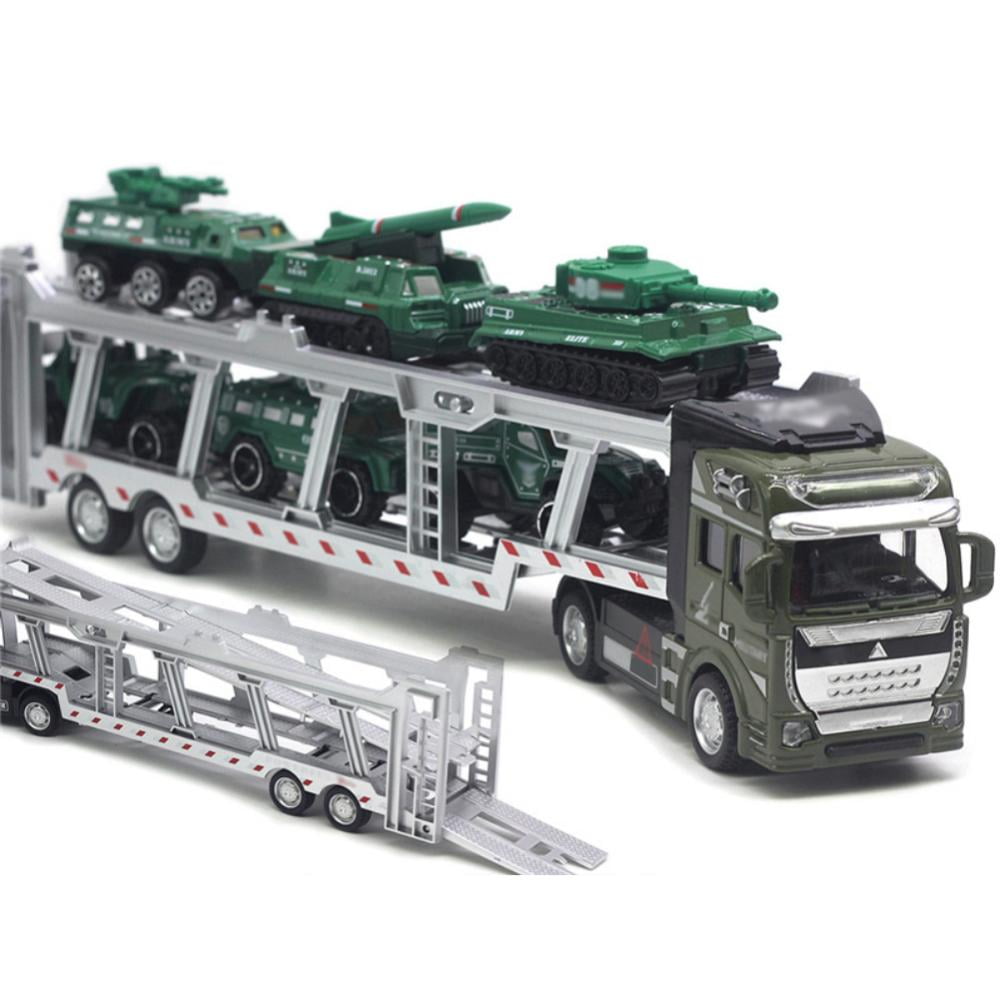 Esaierr 7 PCS Kids Transport Cars Toys,Toddler Construction Trucks ...