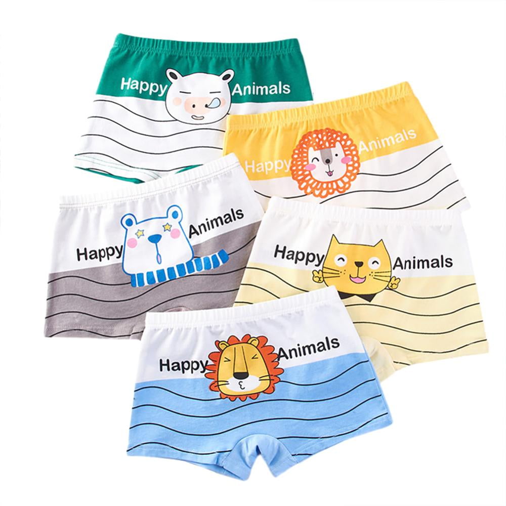 Esaierr Baby Toddler Boxers Underwear ,4Pcs Boys Potty Training Shorts ...