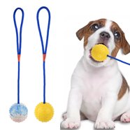 Fida Dog Rope Toys 4-Pack, Indoor/Outdoor Toss, Sturdy Cotton Chew for ...