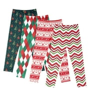 TeeHee Little Kids Girls Fashion Cotton Footless Tights 3 Pair Pack ...