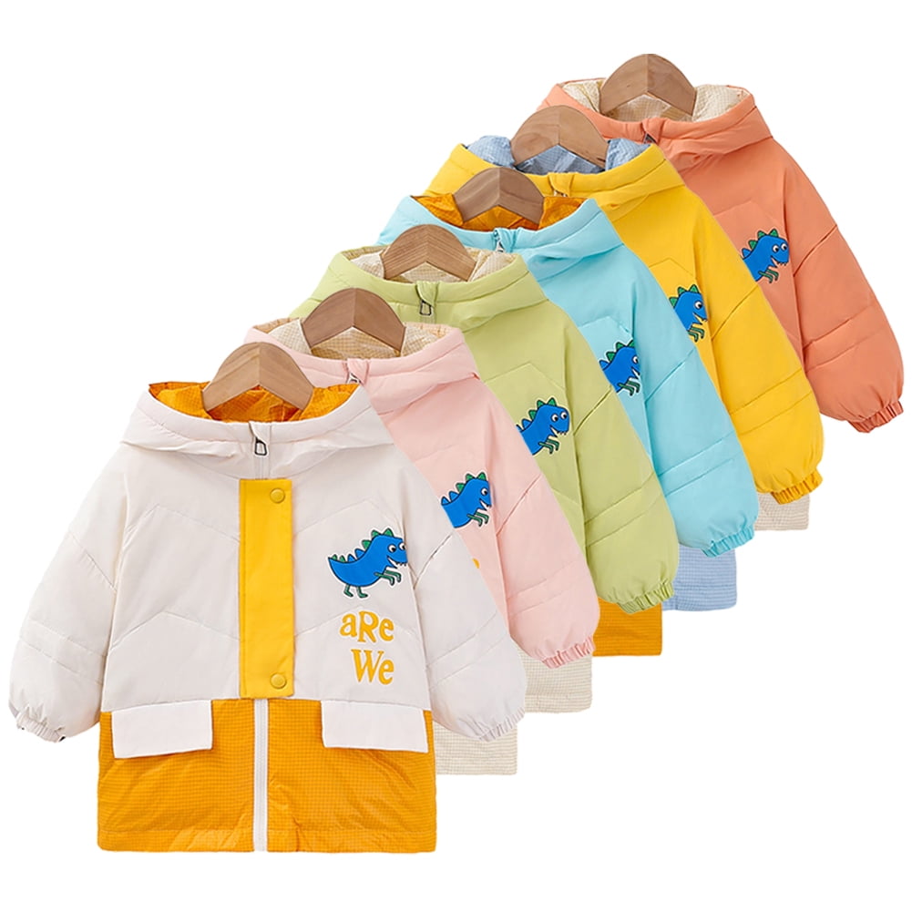 Esaierr Kids Baby Winter Hooded Puffer Jacket for Girls Autumn Winter ...