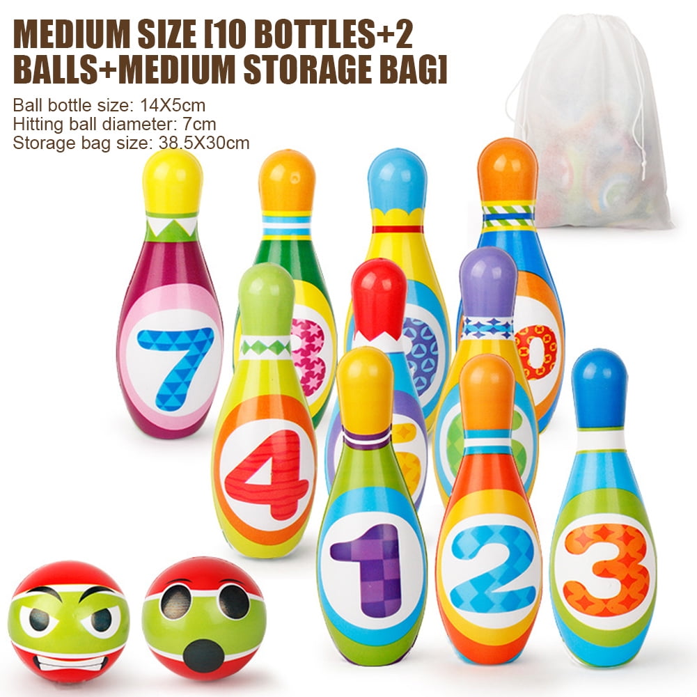 Esaierr Kids Bowling Toy Sets Indoor and Outdoor Ball Sports Products ...