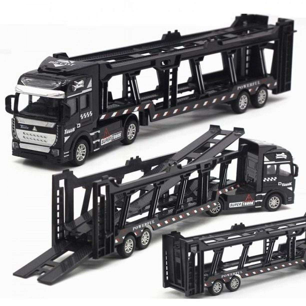 Esaierr Kids Boys Alloy Toy Car Tractor Car Flat Bed Truck Transport ...