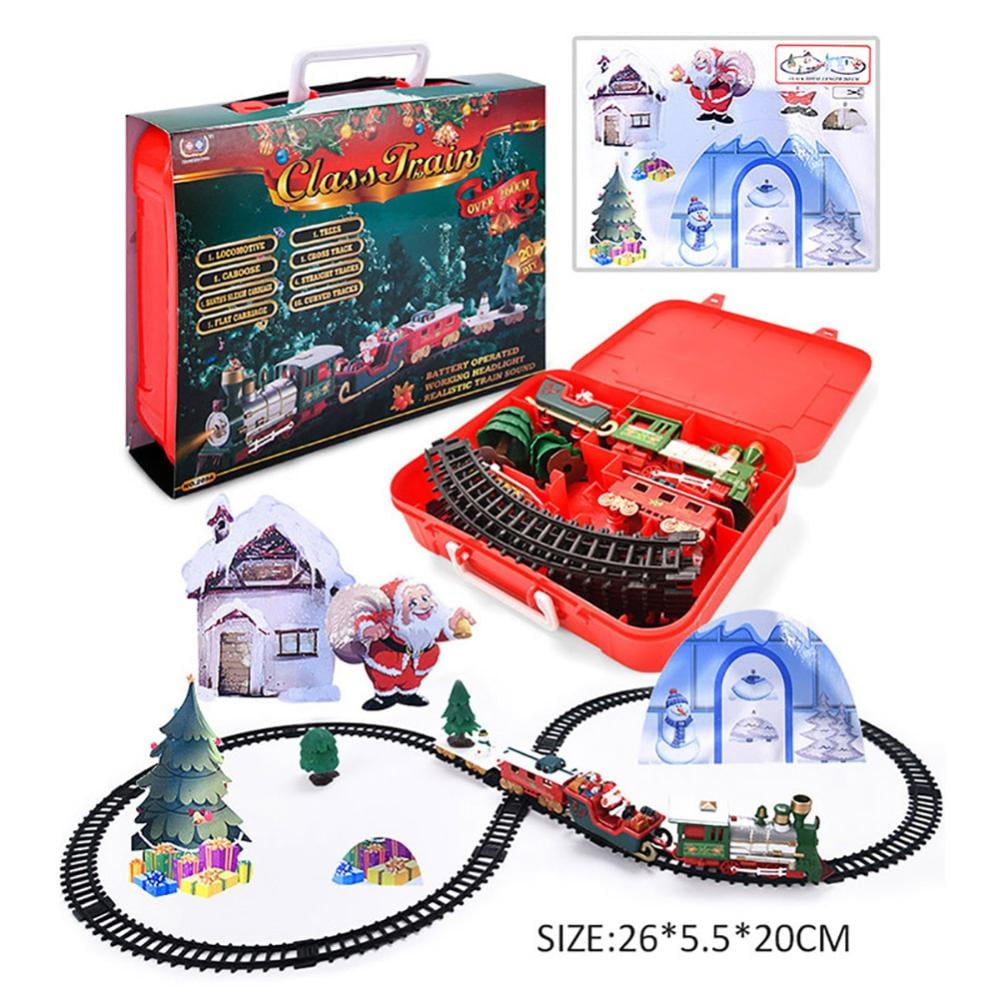 Esaierr Kids Electric Train Toys, Christmas Train Toys with Light ...