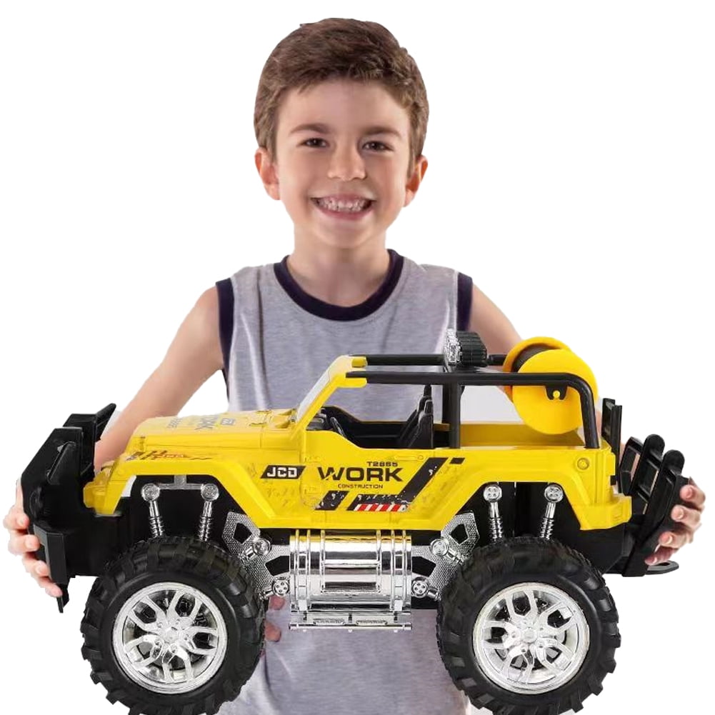 Esaierr Kids Large Cars Toys Trucks,Kids Toddlers Inertia Car Toys, 3 ...