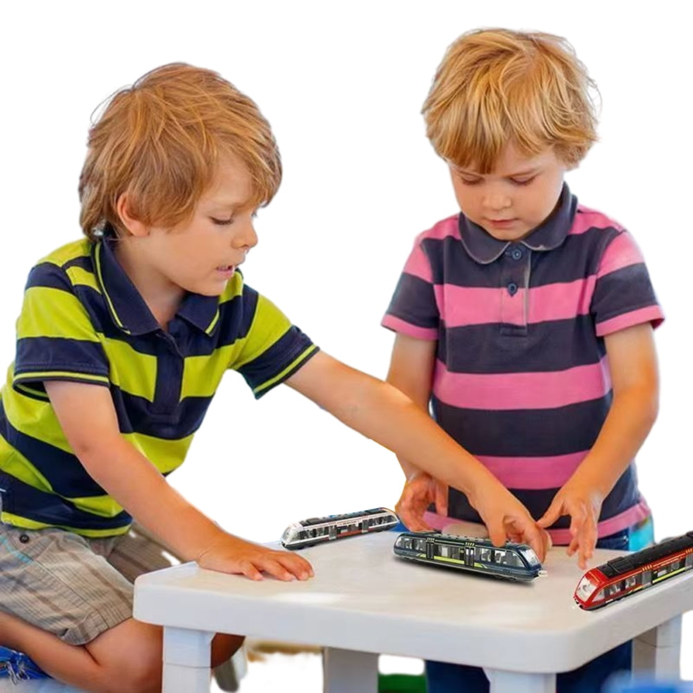 Esaierr Toddle Kids Baby Train Toys Car Bullet Train Pull Back Toys ...