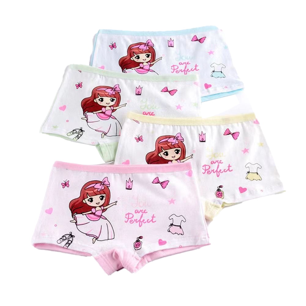Esaierr Kids Toddler Baby Girls Underwear Big Girls Undies 2-13 Years ...
