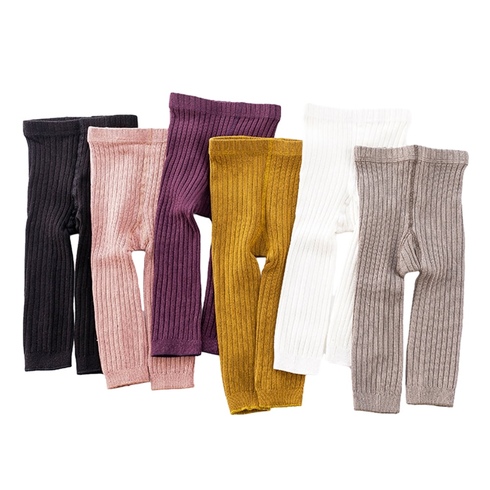 Esaierr Newborn Baby Girls Knit Leggings Pants Toddler Winter Tight ...