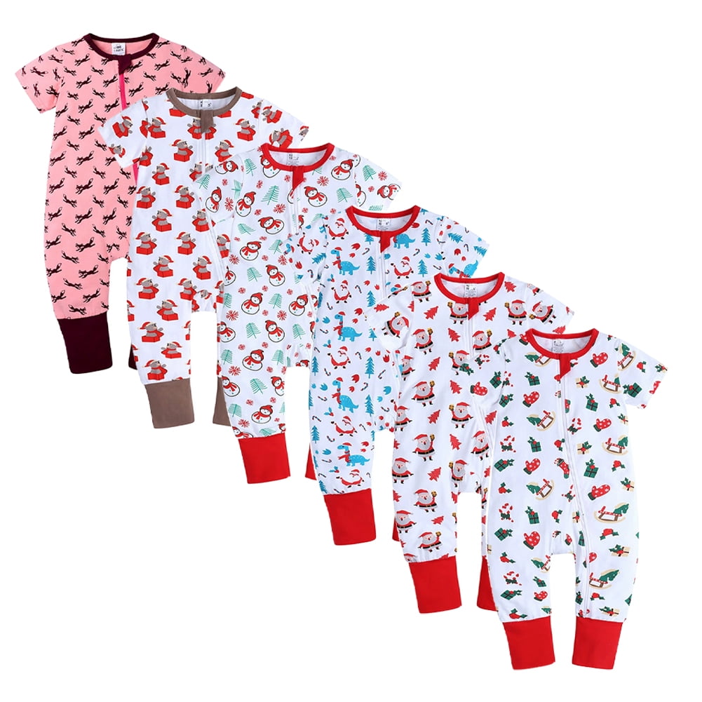 Esaierr Newborn Onesies Spring Comfort Warmth Onesies Cute Round Neck ...