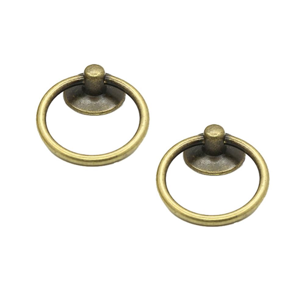 Esaierr Ring Drawer Pulls, Round Ring Cabinet Closet Drawer Pulls ...
