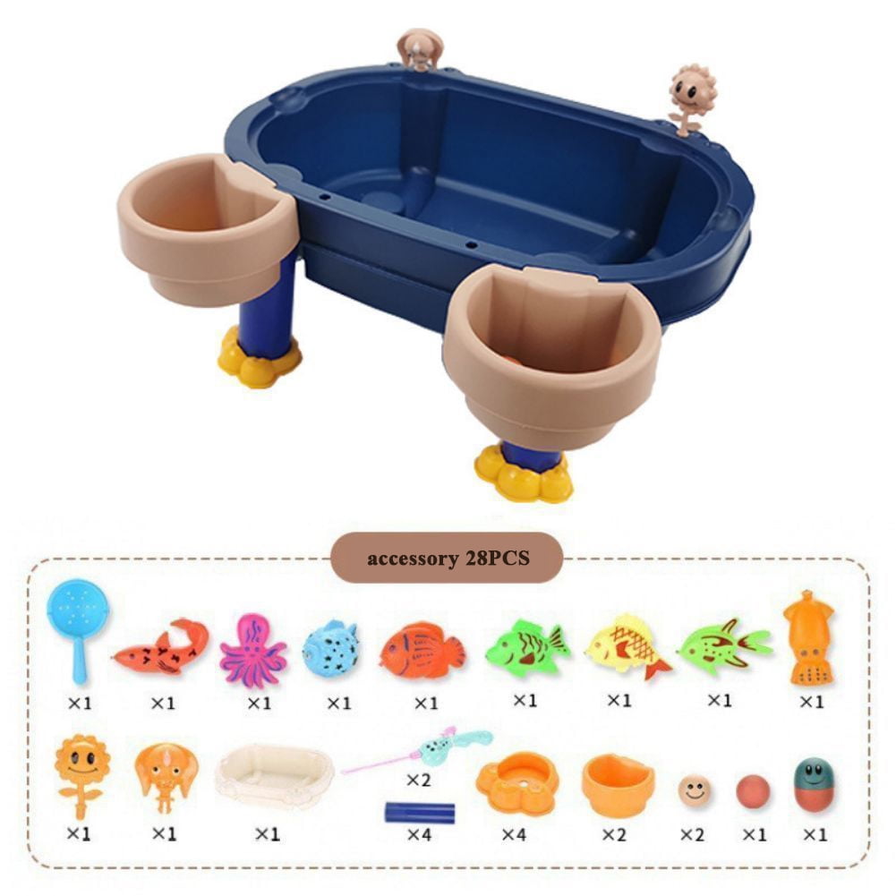 Esaierr Toddler Bath Toys Baby Fishing Game Water Play Pool Toys ...