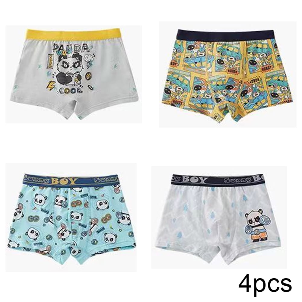Esaierr Toddler Kids Boys Boxer Briefs Shorts Cotton Underwear for ...