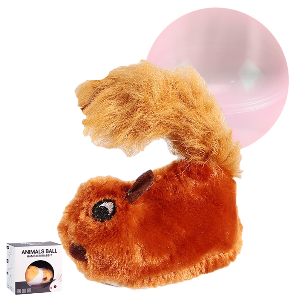 Esaierr Toddler Toys Electric Toys Animal Running Ball for Brown ...