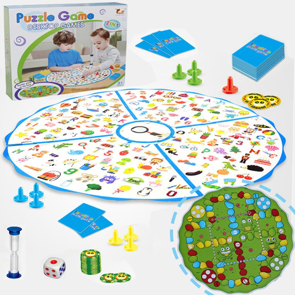 Esaierr Toddler Toys Kids Toys Board Game, Little Detective Card Game ...