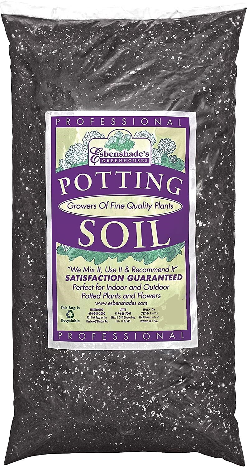 Esbenshade's Gardening Indoor Planting Mix - Lightweight Moss Peat Bark ...