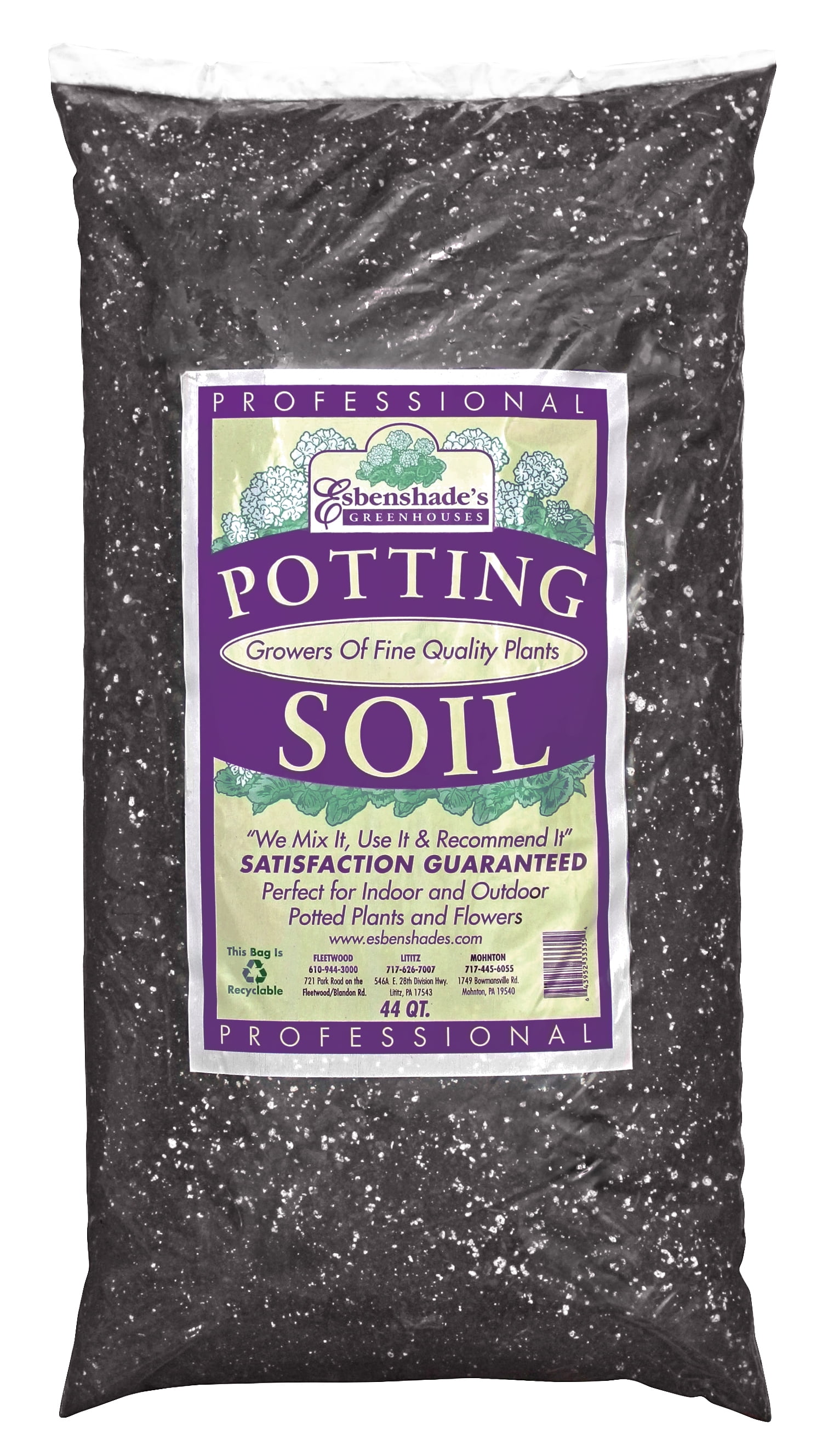 Esbenshade's Lightweight Soilless Potting Soil for Gardening, Planting ...