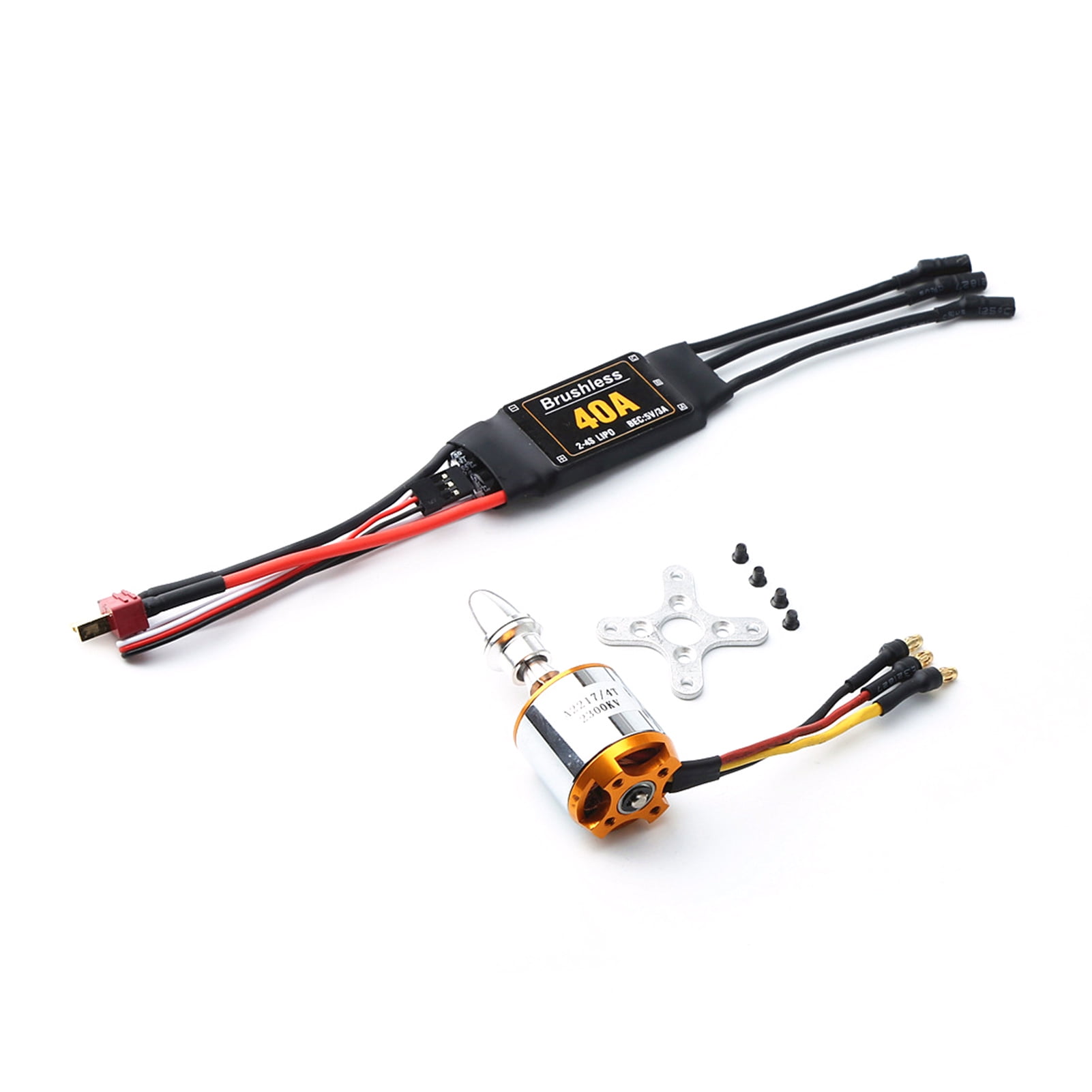 Esc 2217 2300KV Brushless Motor 40A ESC With T Plug 3.5mm Banana ...