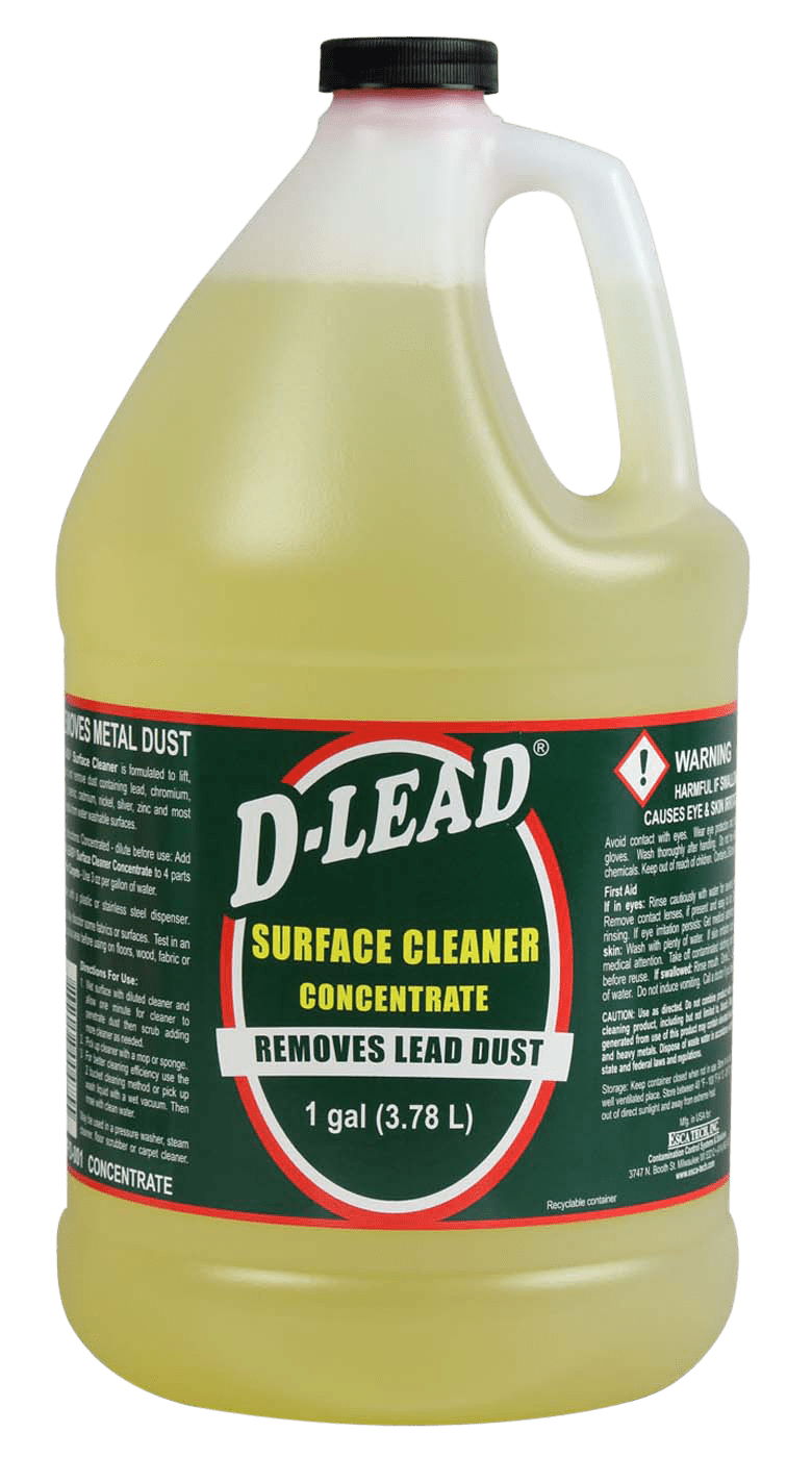 Esca Tech D-lead Surface Cleaner, 1 Gallon, 4 Per Case, Low Residue ...