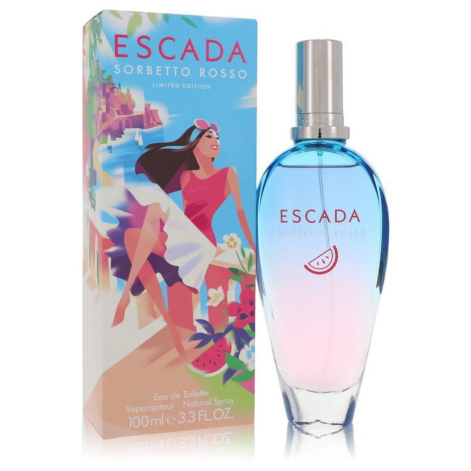 Escada Perfume - Sorbetto Rosso Eau De Toilette Spray 3.3 oz for Women ...
