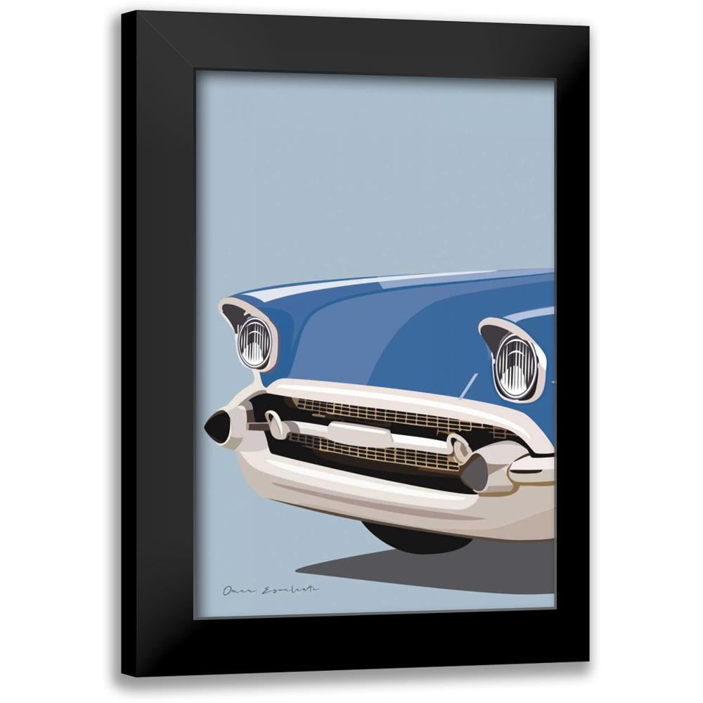 Escalante, Omar 11x14 Black Modern Framed Museum Art Print Titled - American Vintage Car II ...