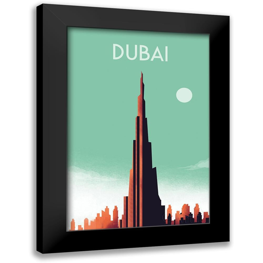 Escalante, Omar 11x14 Black Modern Framed Museum Art Print Titled - Dubai - Walmart.com