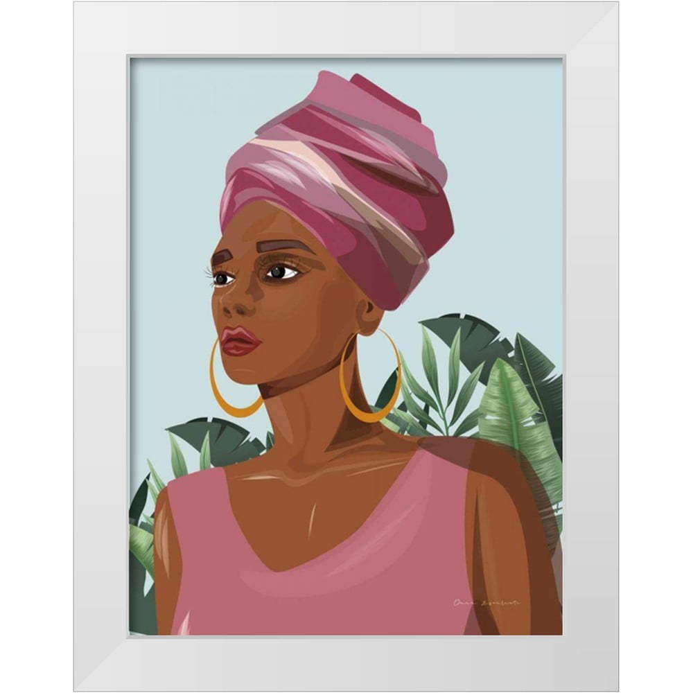 Escalante, Omar 25x32 White Modern Wood Framed Museum Art Print Titled ...