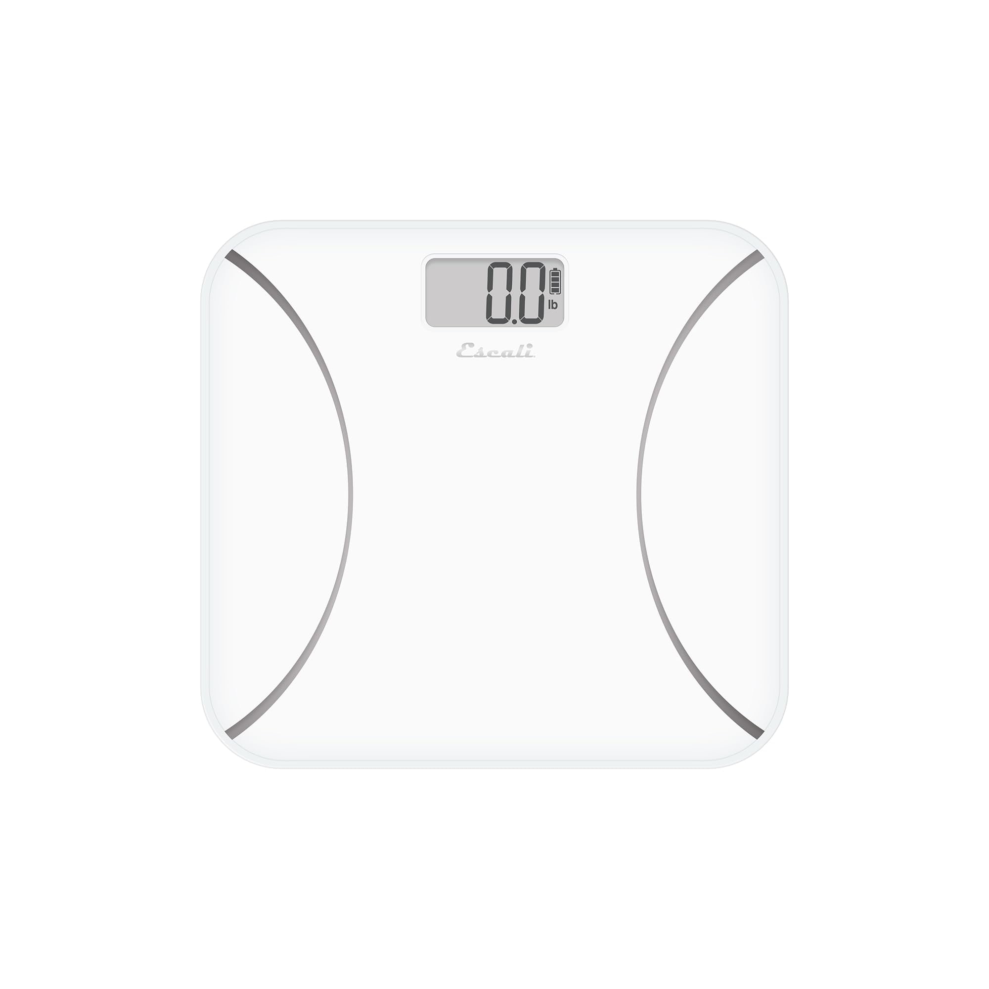 Escali Kinetic Bathroom Scale for Body Weight with Battery-Free Body ...