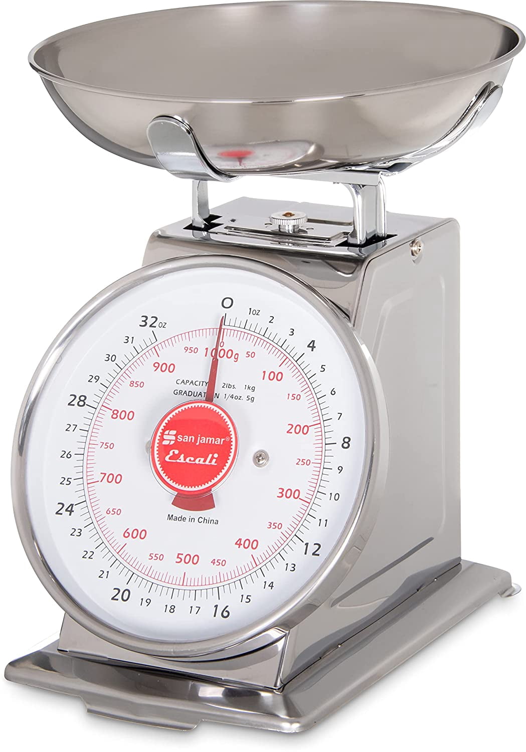 Escali Promzr Mechanical Dial Scale with Bowl for Kitchens and ...