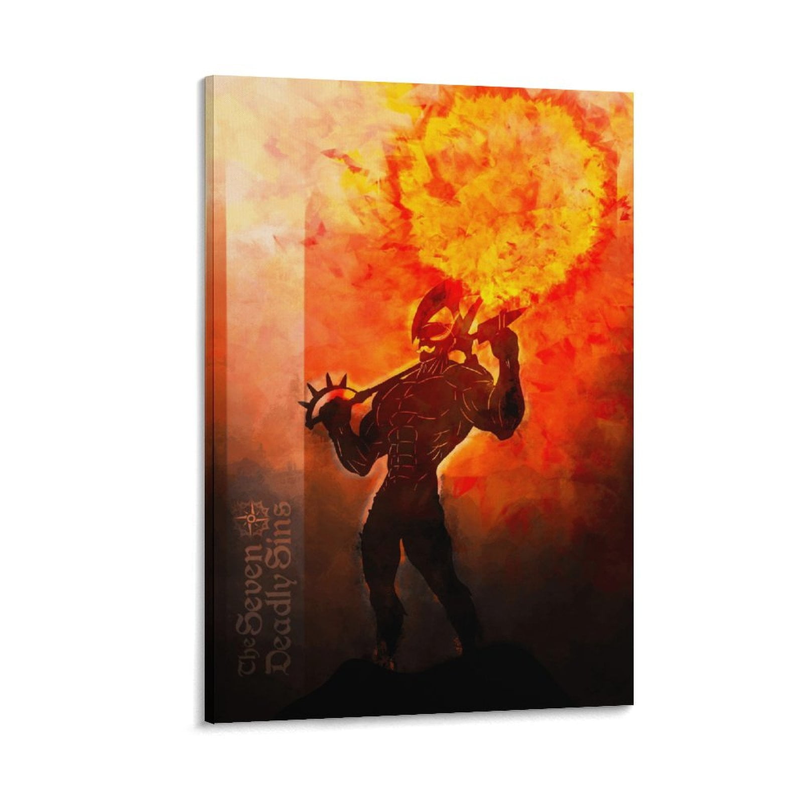 Escanor - Seven Deadly Sins Poster Wall Art Poster Scroll Canvas ...