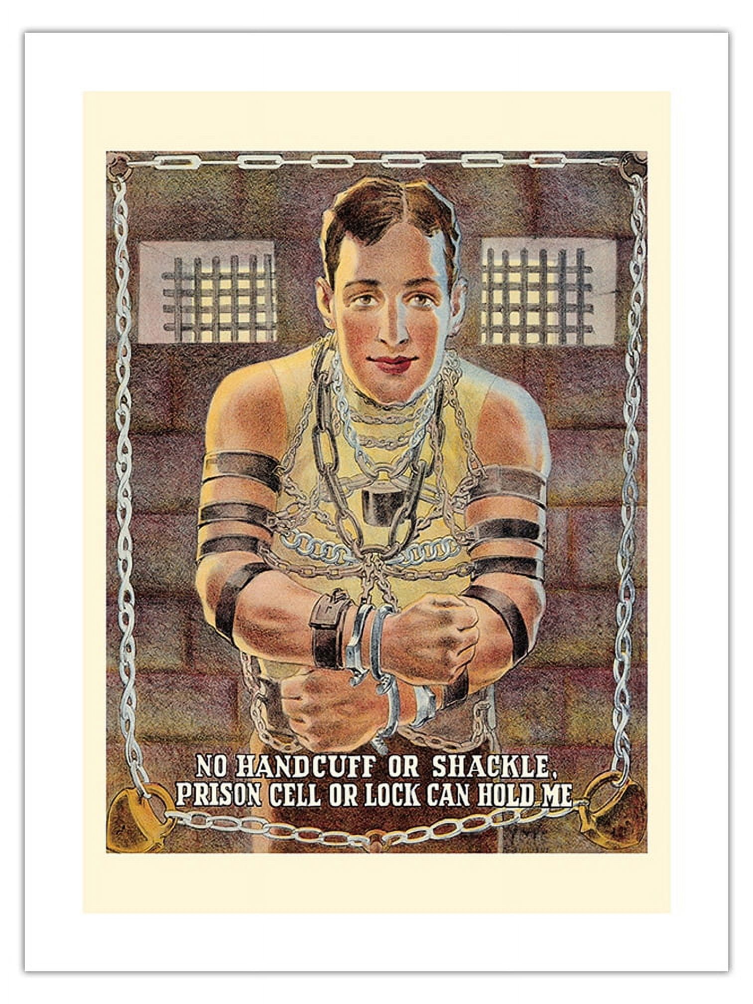 Escape Artist - No Handcuff Or Prison Cell Can Hold Me - Vintage Magic ...