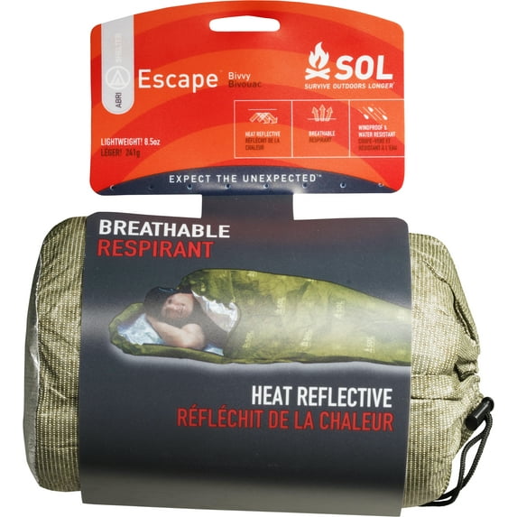 Escape Breathable Bivy Green, 31x84 inches 8.50z - Walmart.com
