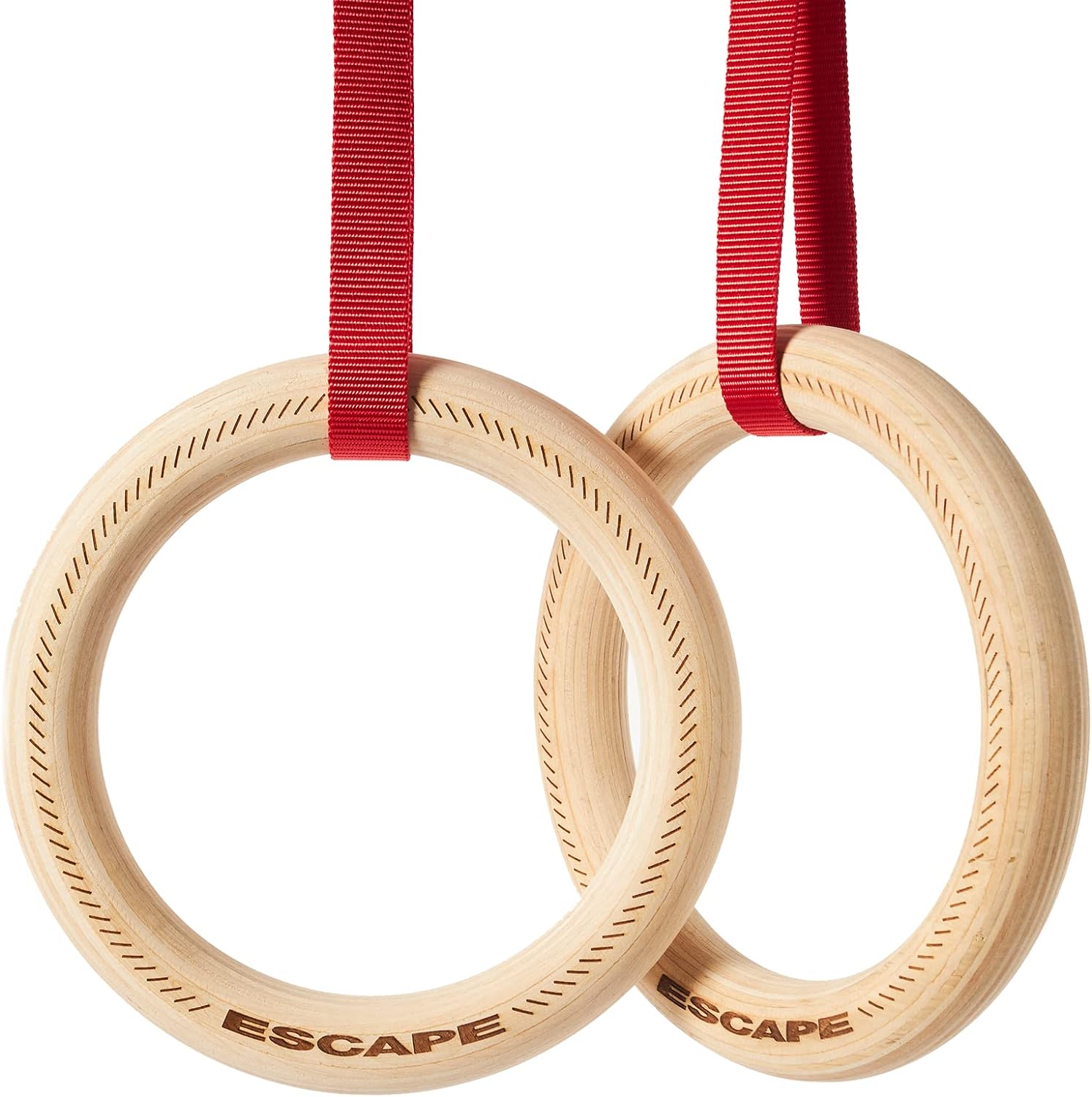 Escape Climbing Rings | Rock Climbing Training Rings | Wood Strength ...