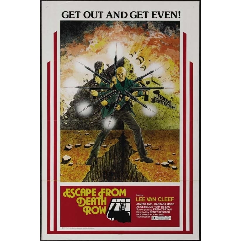 Escape From Death Row Movie Poster (11 x 17) - Item # MOVIE4079 ...