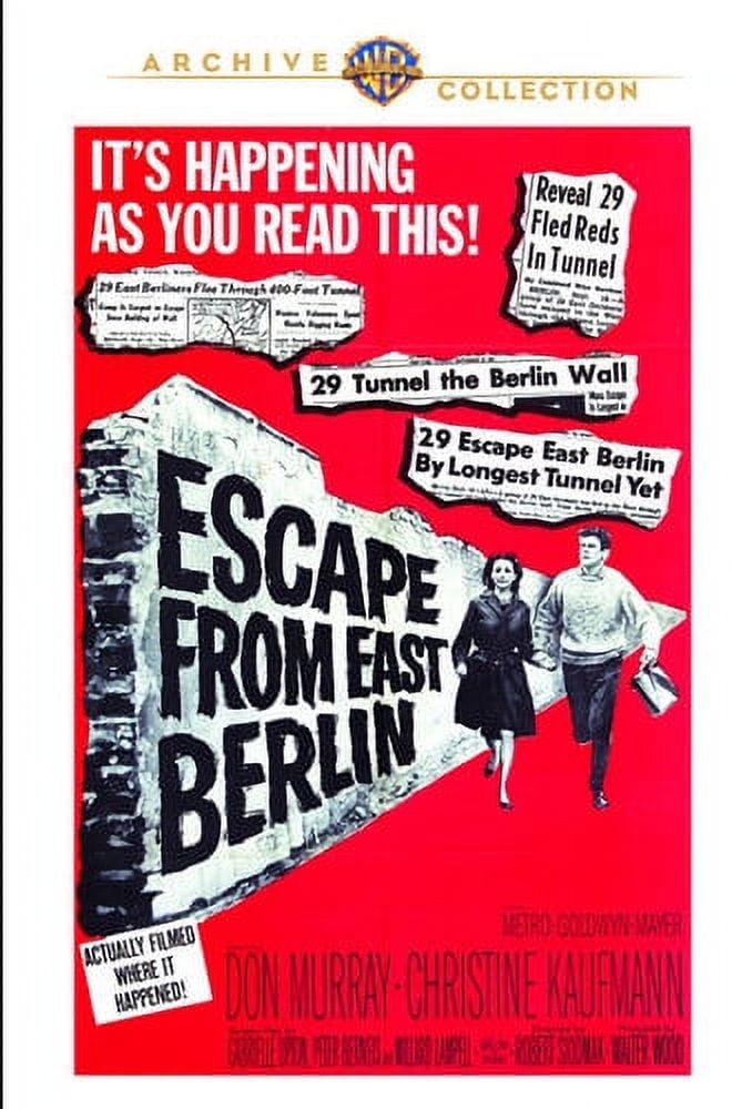 Escape From East Berlin (DVD), Warner Archives, Action & Adventure - Walmart.com