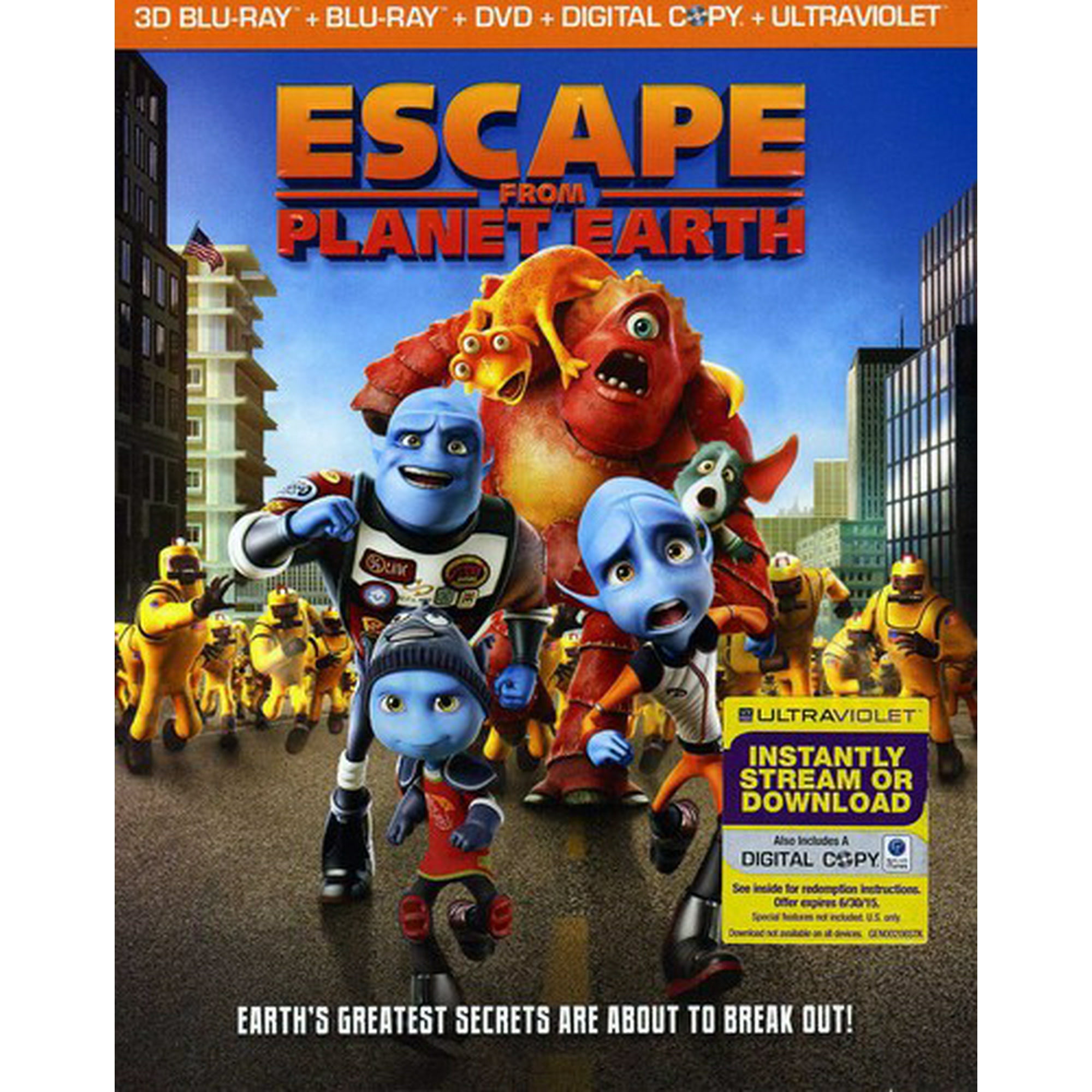 Escape From Planet Earth Poster