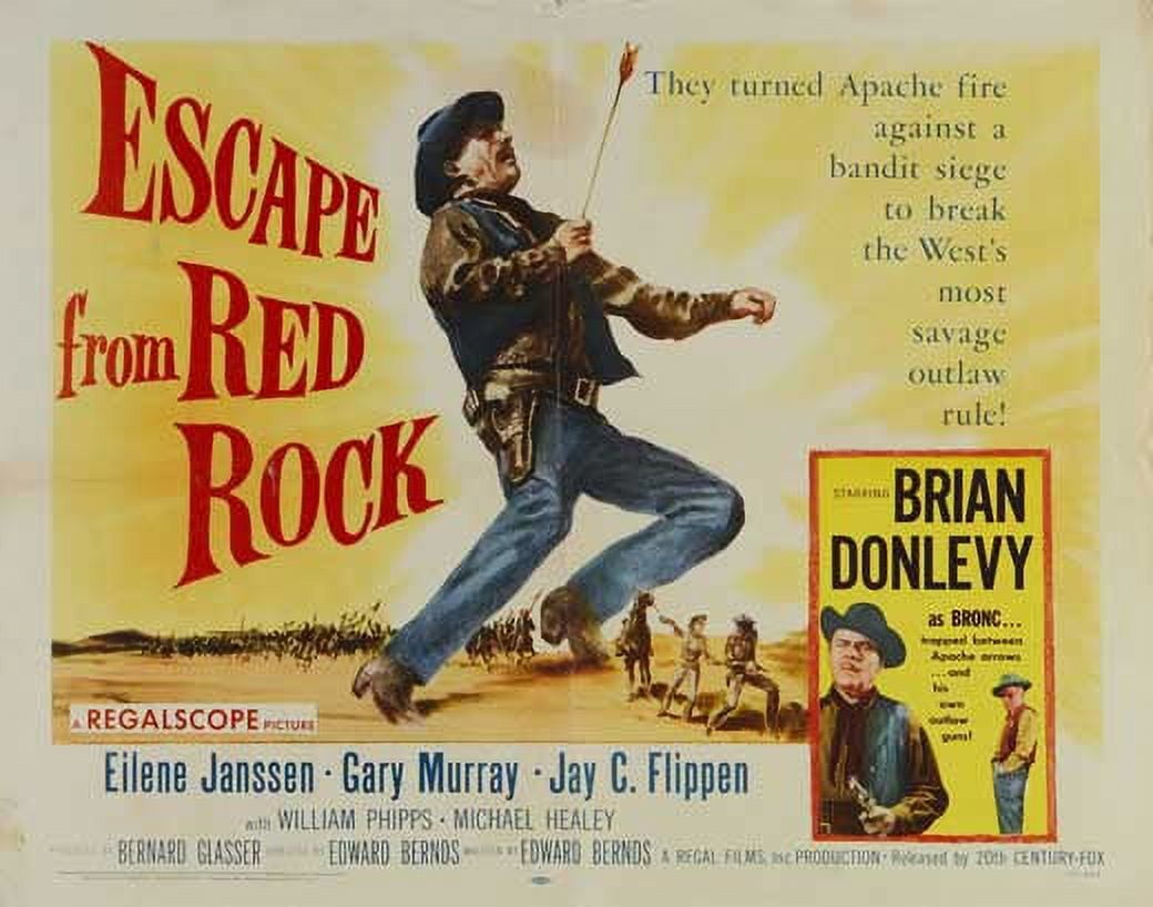 Escape From Red Rock - movie POSTER (Half Sheet Style A) (22" x 28 ...