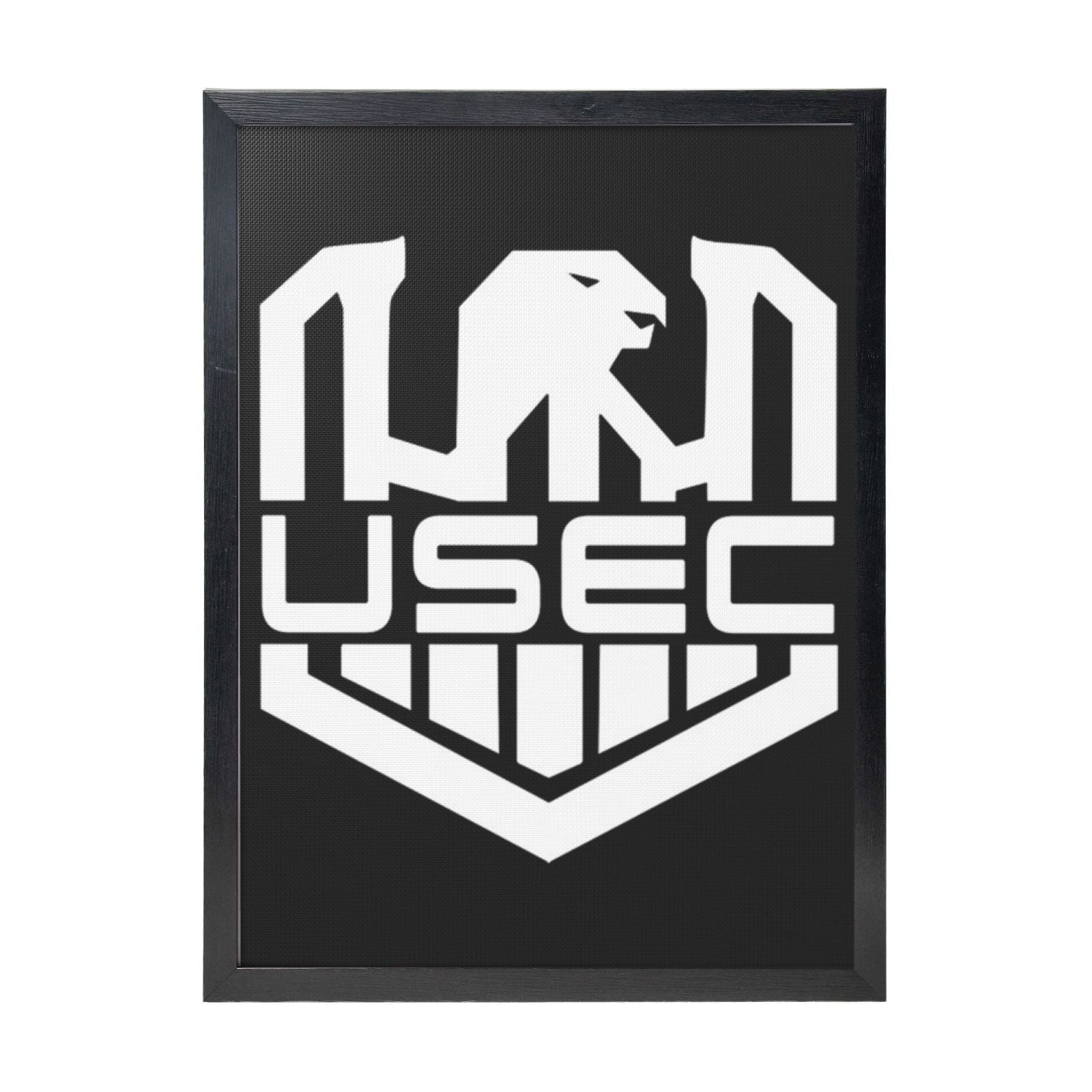 Escape From Tarkov Usec Big Black Framed Canvas Wall Art Fashion Decor ...