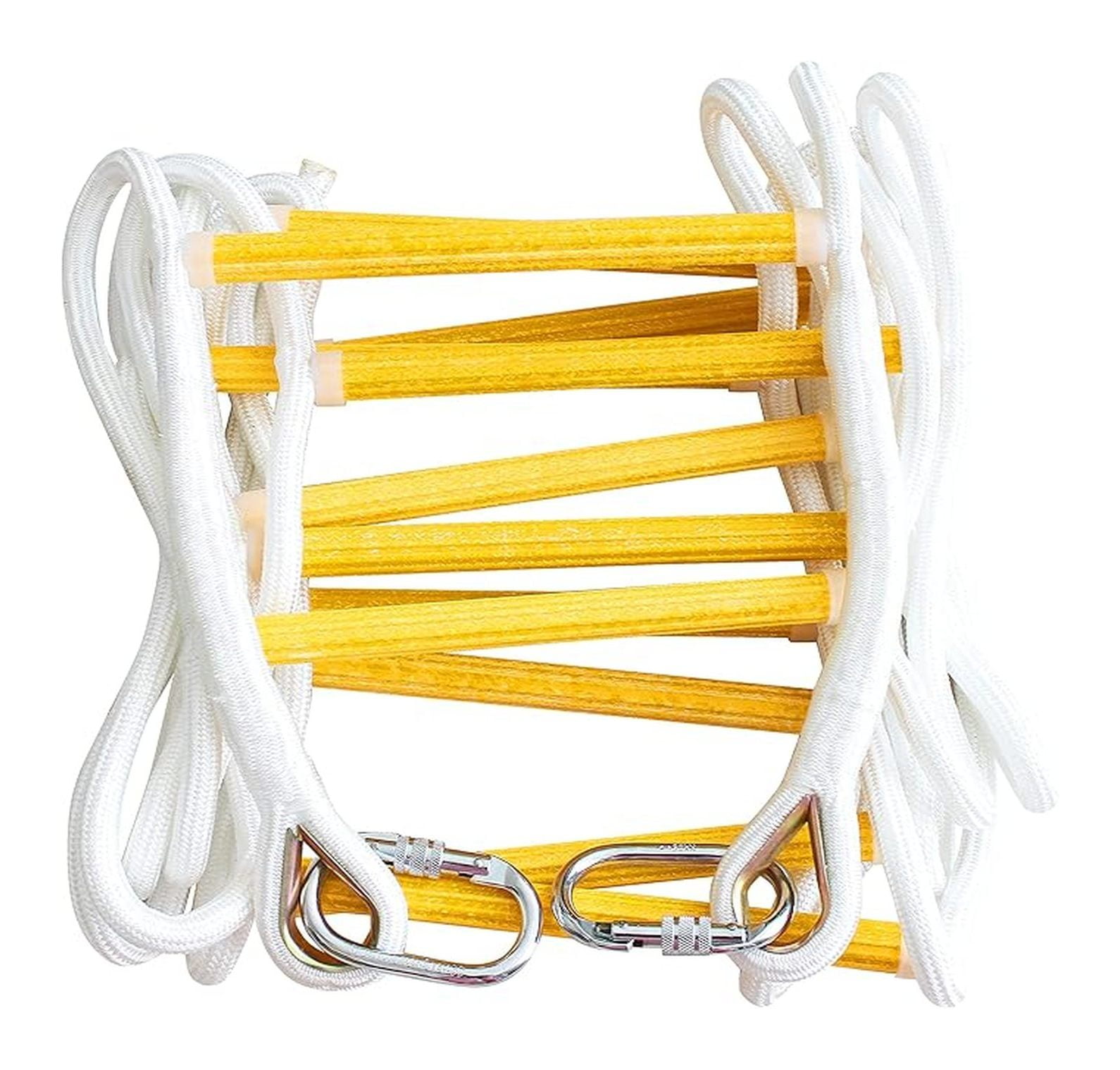 Escape Ladder 2-Story 5.1 m | Safety Ladders with Snap | Flame ...