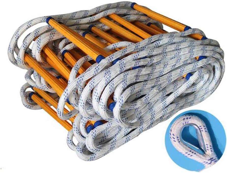 Escape Ladder for Apartment, Soft Fire Ladder Fire Escape Rope Ladder 2 ...